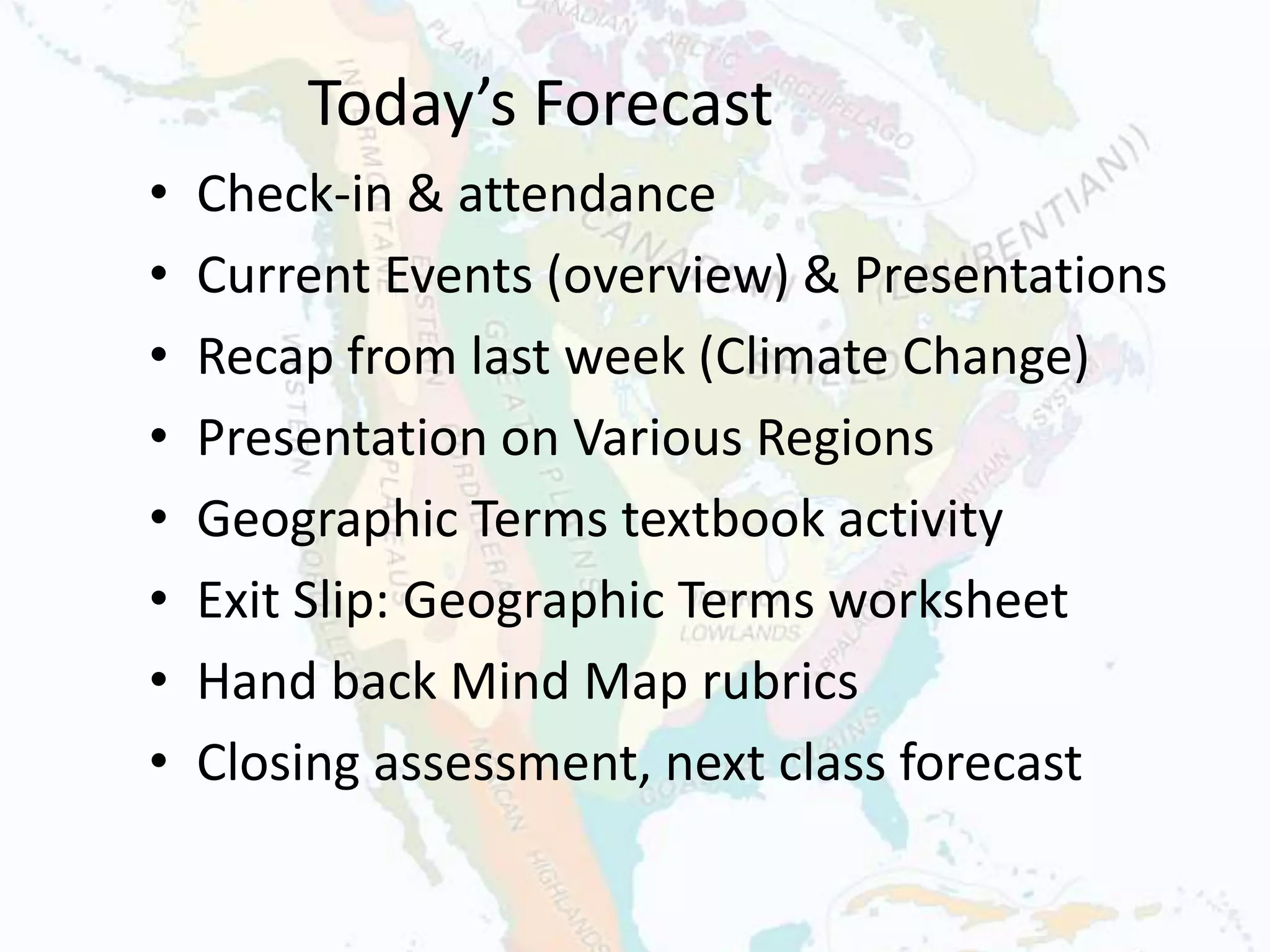 Regional Geography - Terms and Concepts | PPTX