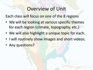 Regional Geography - Terms and Concepts | PPT