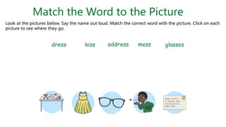 English_Phonics_phase 2_ss&Phase 3_j sound and words | PPT