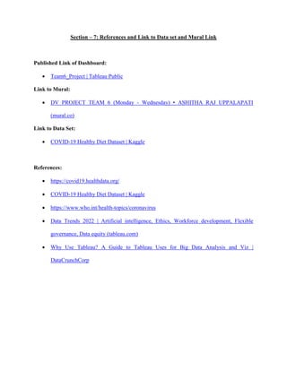 Covid 19 Healthy Diet Docx