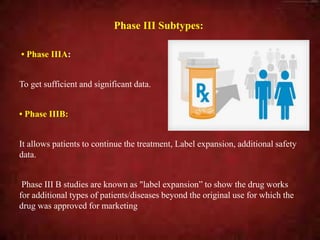 Clinical trials Phase3 ppt | PPTX