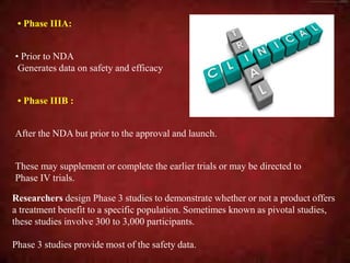 Clinical trials Phase3 ppt | PPTX