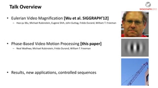 Motion Amplification PhaseBasedSIGGRAPH2013pres.pptx