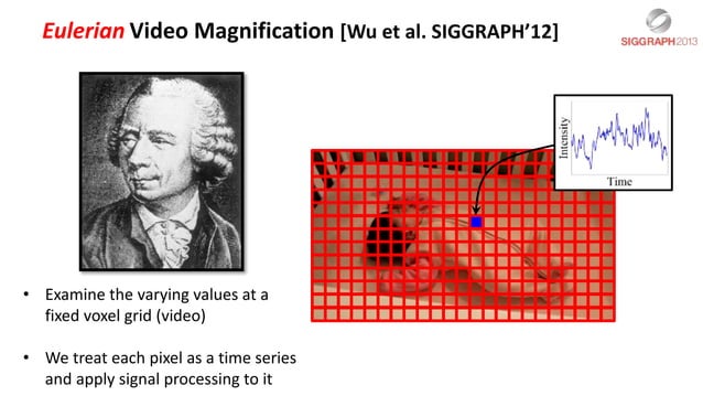 Motion Amplification PhaseBasedSIGGRAPH2013pres.pptx | 3-D Graphics | Computer Software and ...