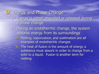 phase change notes.ppttttttttttttttttttttttttttt | PPT | Chemistry ...