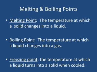 Phase Changes and the Particle Theory of Matter.ppt
