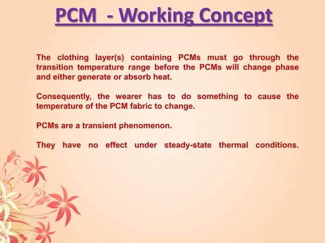 Phase changing materials | PPTX | Chemistry | Science