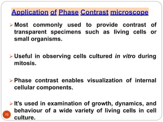 Phase contrast microscope | PPTX