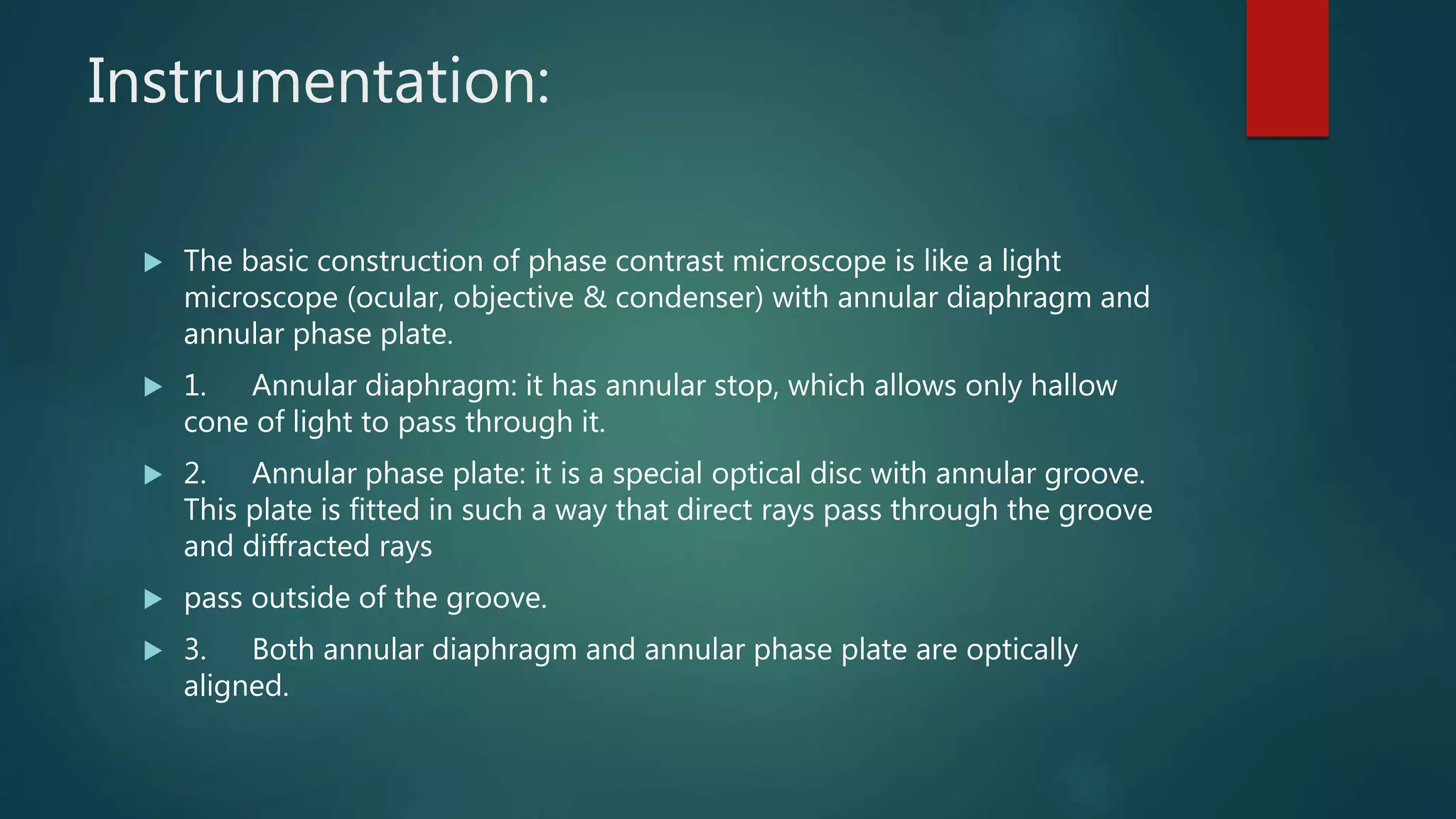 Phase contrast and Fluorescent microscope | PPTX