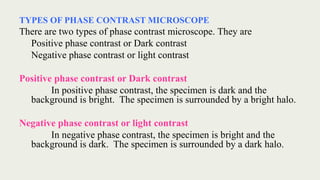 Phase contrast microscope | PPTX | Photography | Arts and Crafts