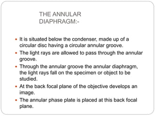 Phase contrast microscope | PPTX