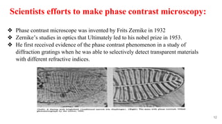 Phase contrast microscope | PPTX