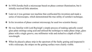 Phase contrast microscope | PPTX