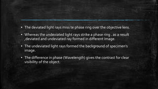 PHASE CONTRAST MICROSCOPE. | PPT