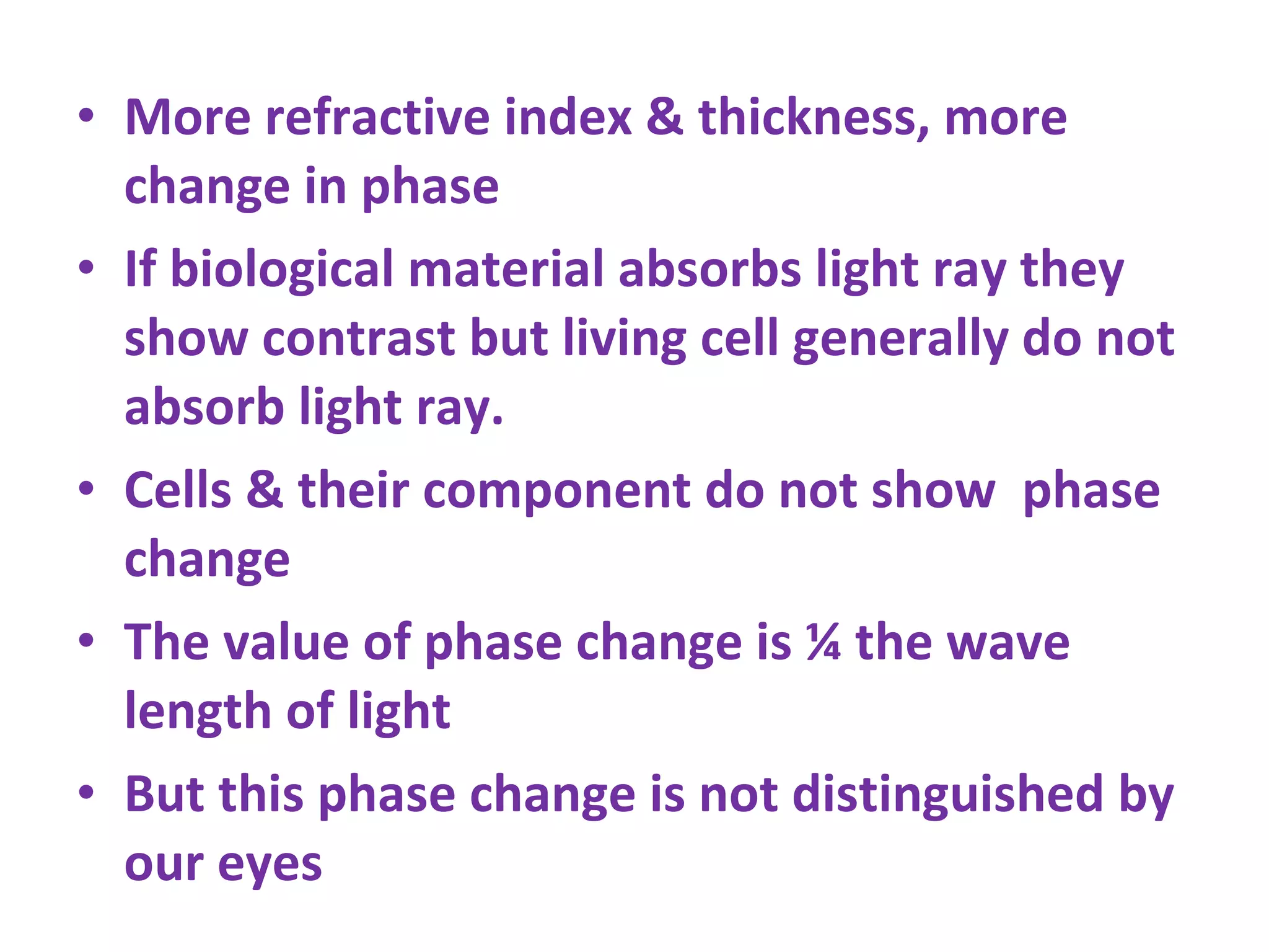 Phase contrast microscopy | PPT