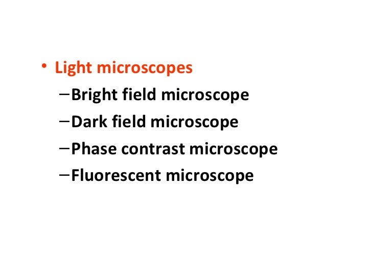 Phase contrast microscopy