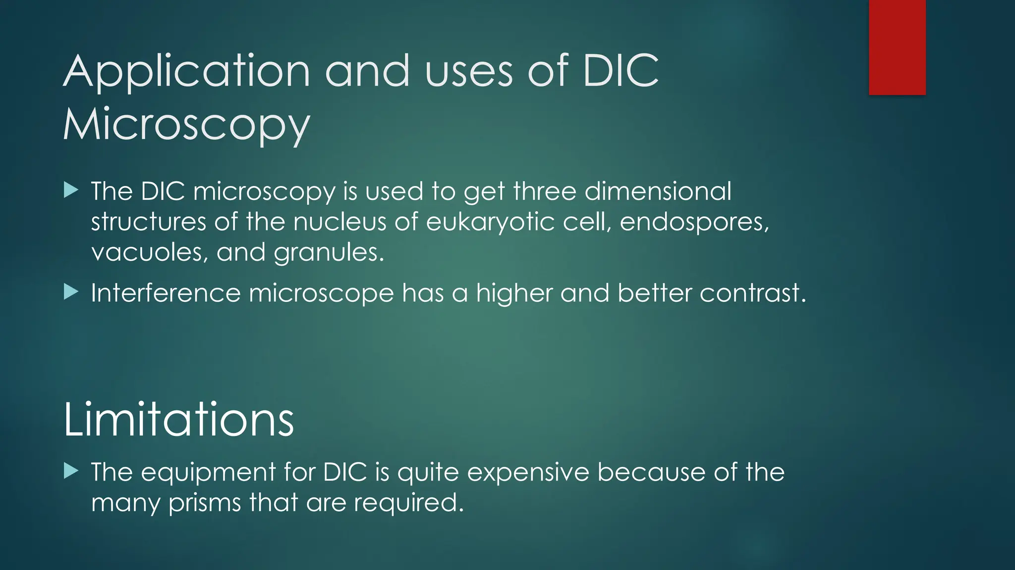 Phase Contrast Microscopy & Differential Interference Contrast ...