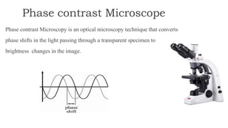 PHASE CONTRAST MICRSCOPY characteristics of material .pptx