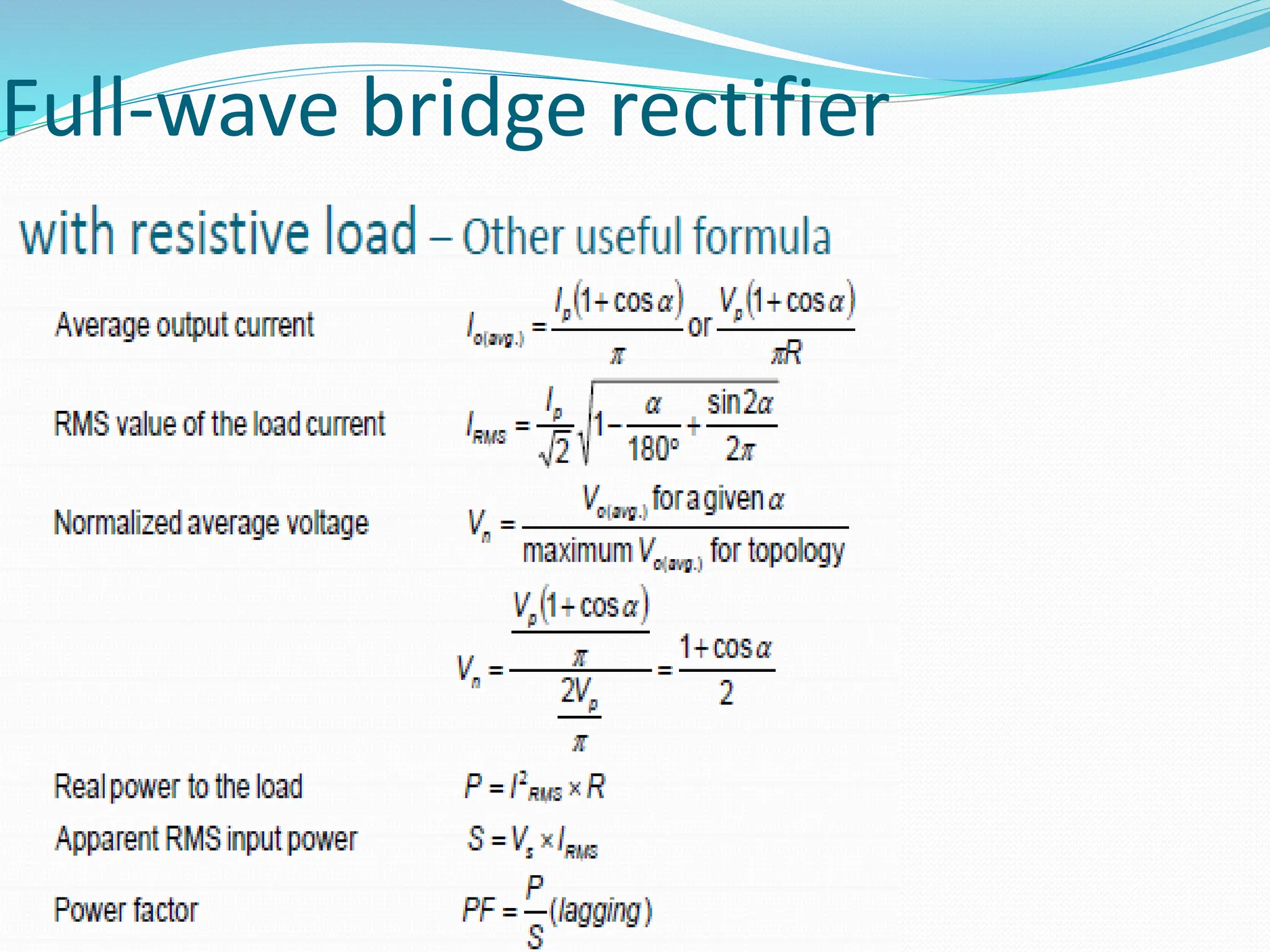 PHASE CONTROLLED RECTIFIERS.pdf power electronics | PPT