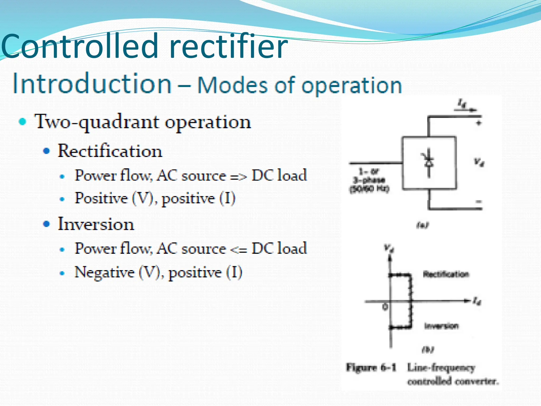 PHASE CONTROLLED RECTIFIERS.pdf power electronics | PPT