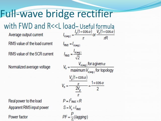 PHASE CONTROLLED RECTIFIERS.pdf power electronics | PPT