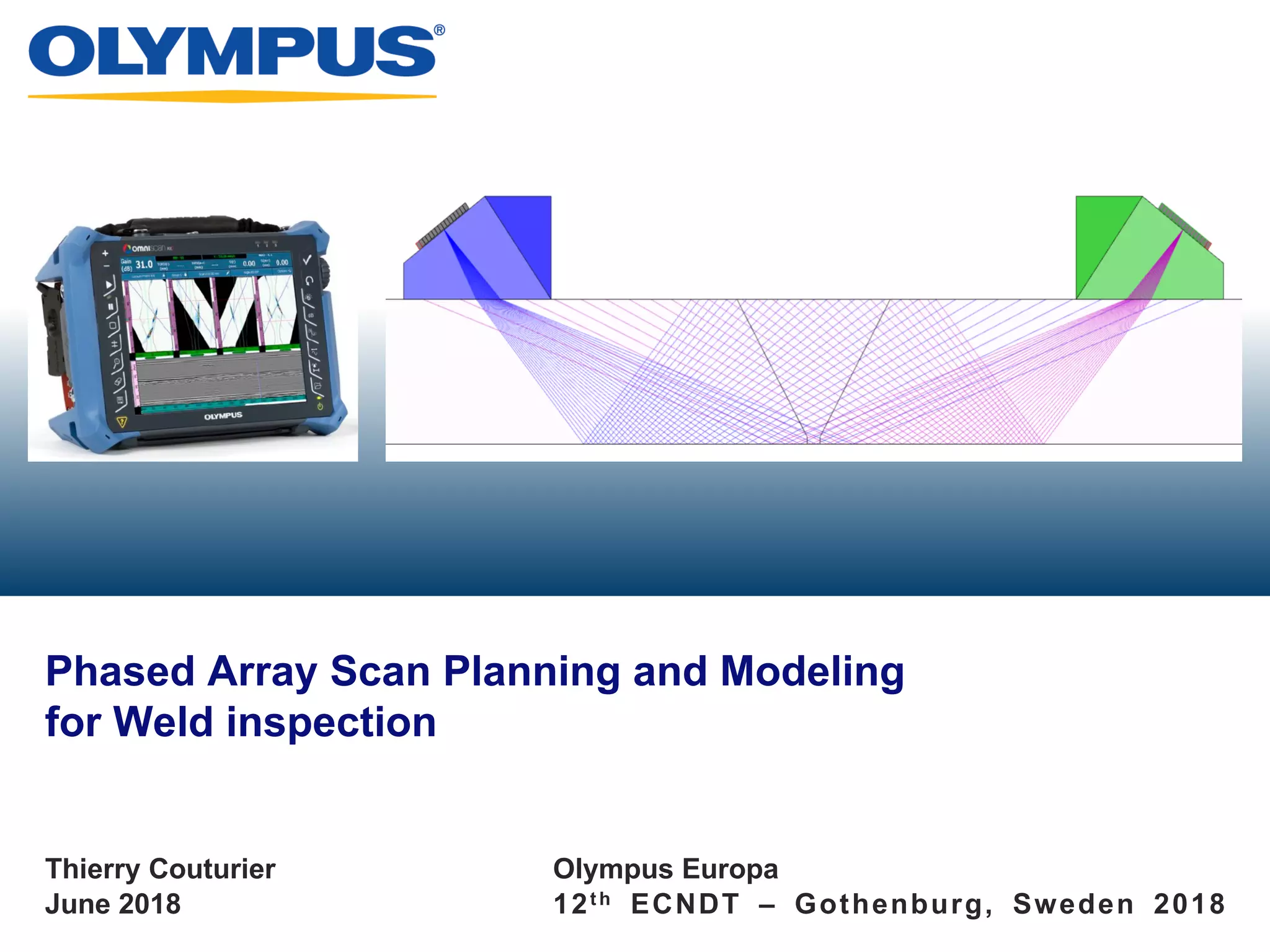 Phased Array Scan Planning and Modeling for Weld inspection | PDF