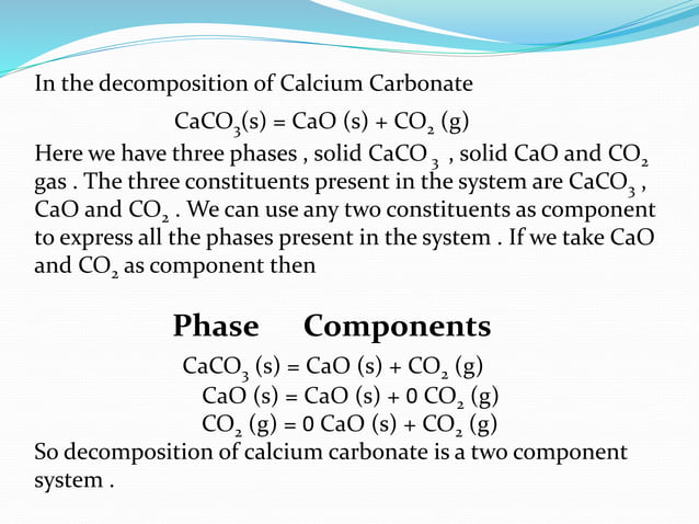 Phase diagram of a one component system ( water system ) | PPTX ...