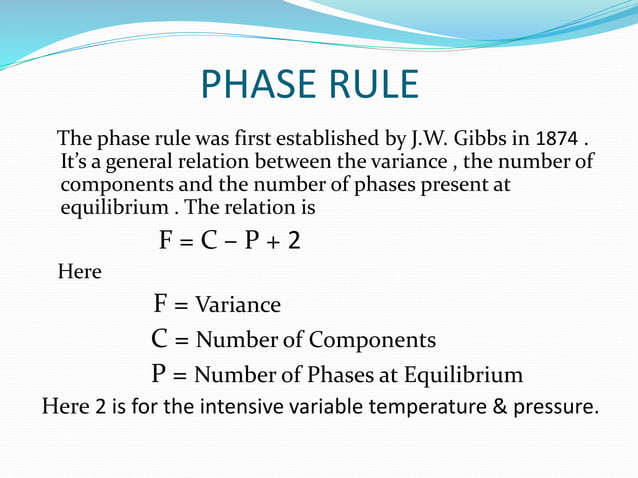 Phase diagram of a one component system ( water system ) | PPTX ...