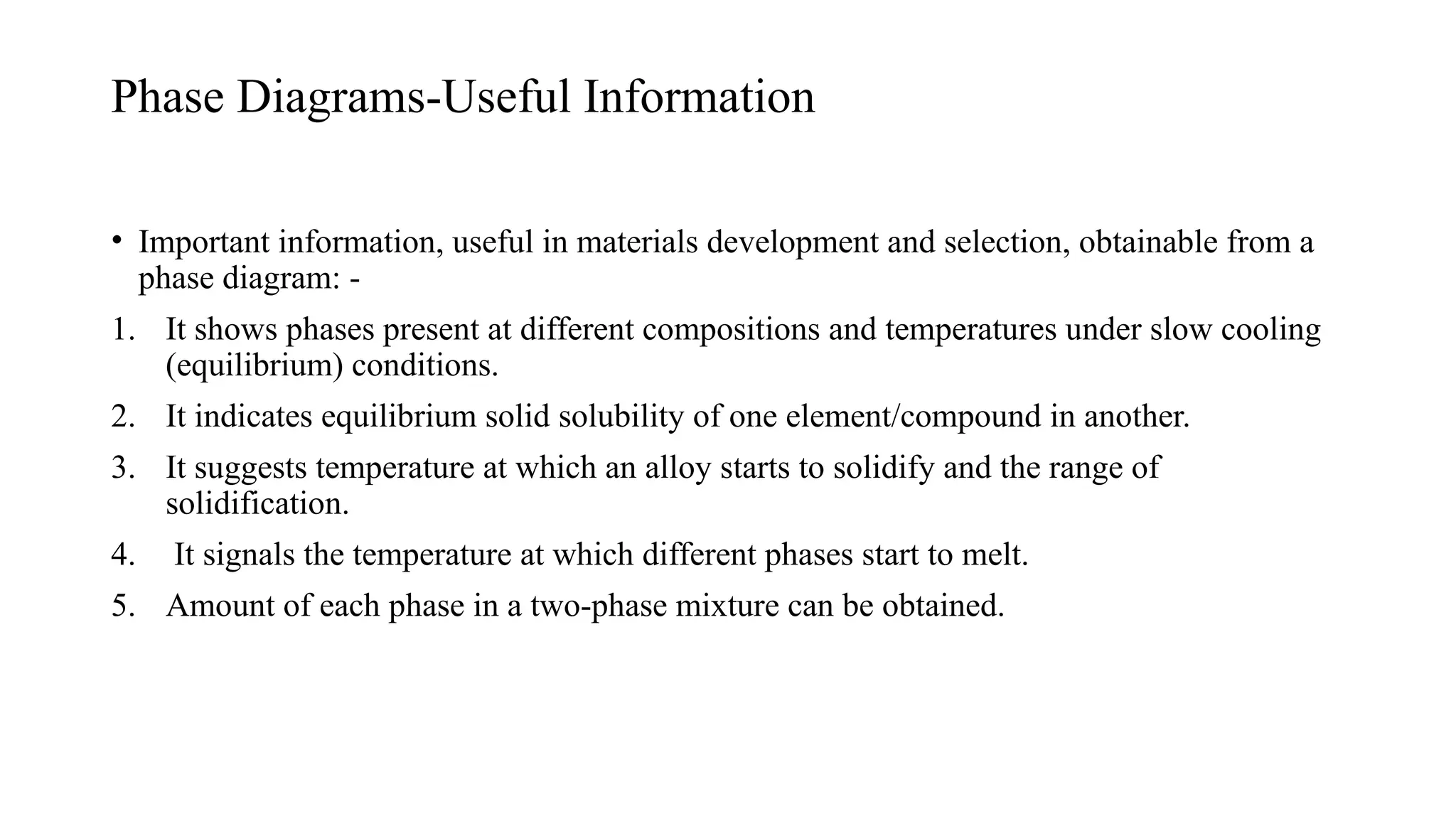 Phase Diagrams (1).pptx Lecture-2 Physical Metallurgy_ Crystal ...