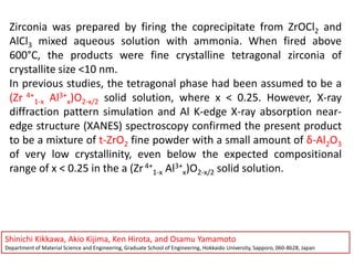 Phase Diagram, ZrO2 and Al2O3 System | PPTX