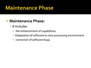 Phased life cycle model | PPTX