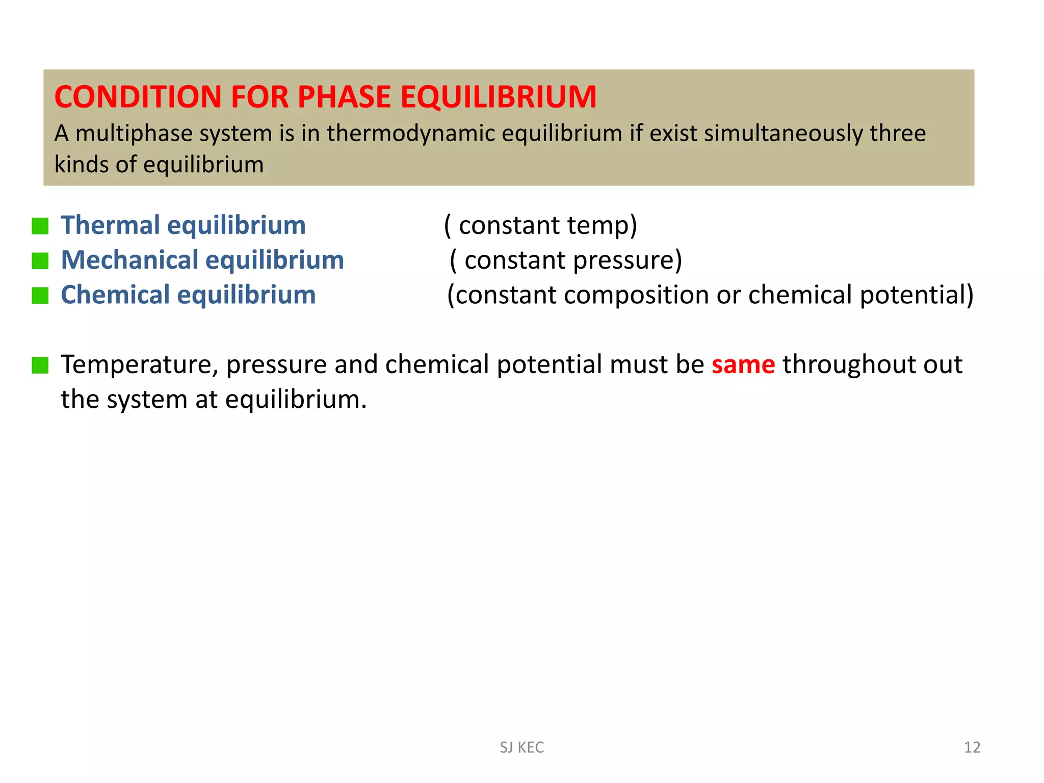 Phase Equilibrium | PPTX