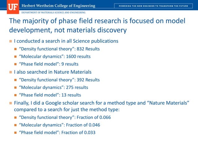 The Phase Field Method: Mesoscale Simulation Aiding Materials Discovery ...