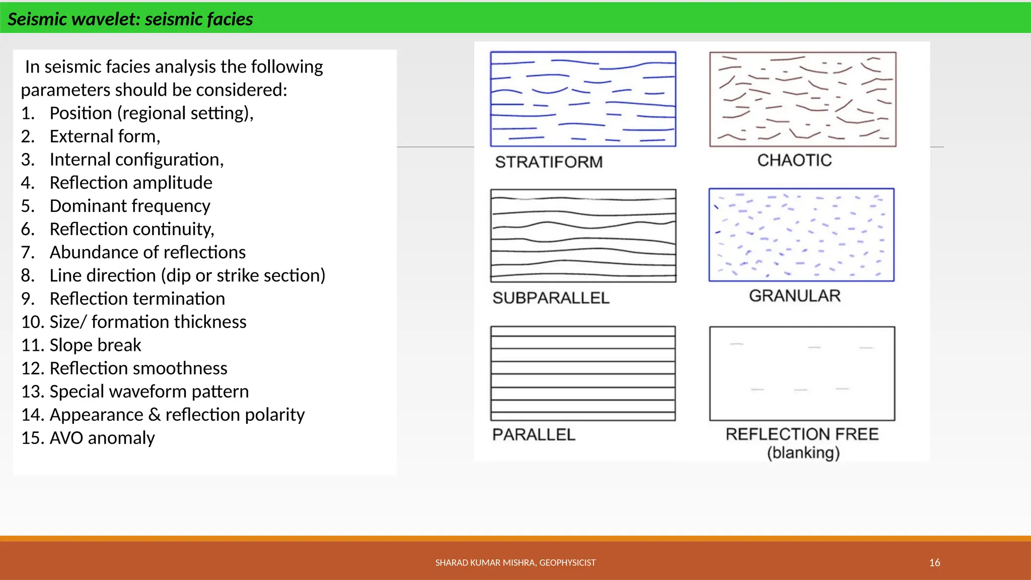 Phase Polarity Amplitude And Seismic Facies Pptx