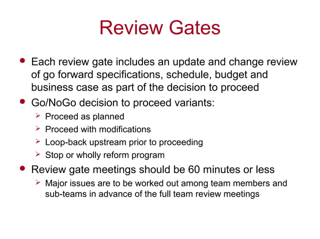 Phase gate review development model august 8 2017 - dave litwiller | PPT