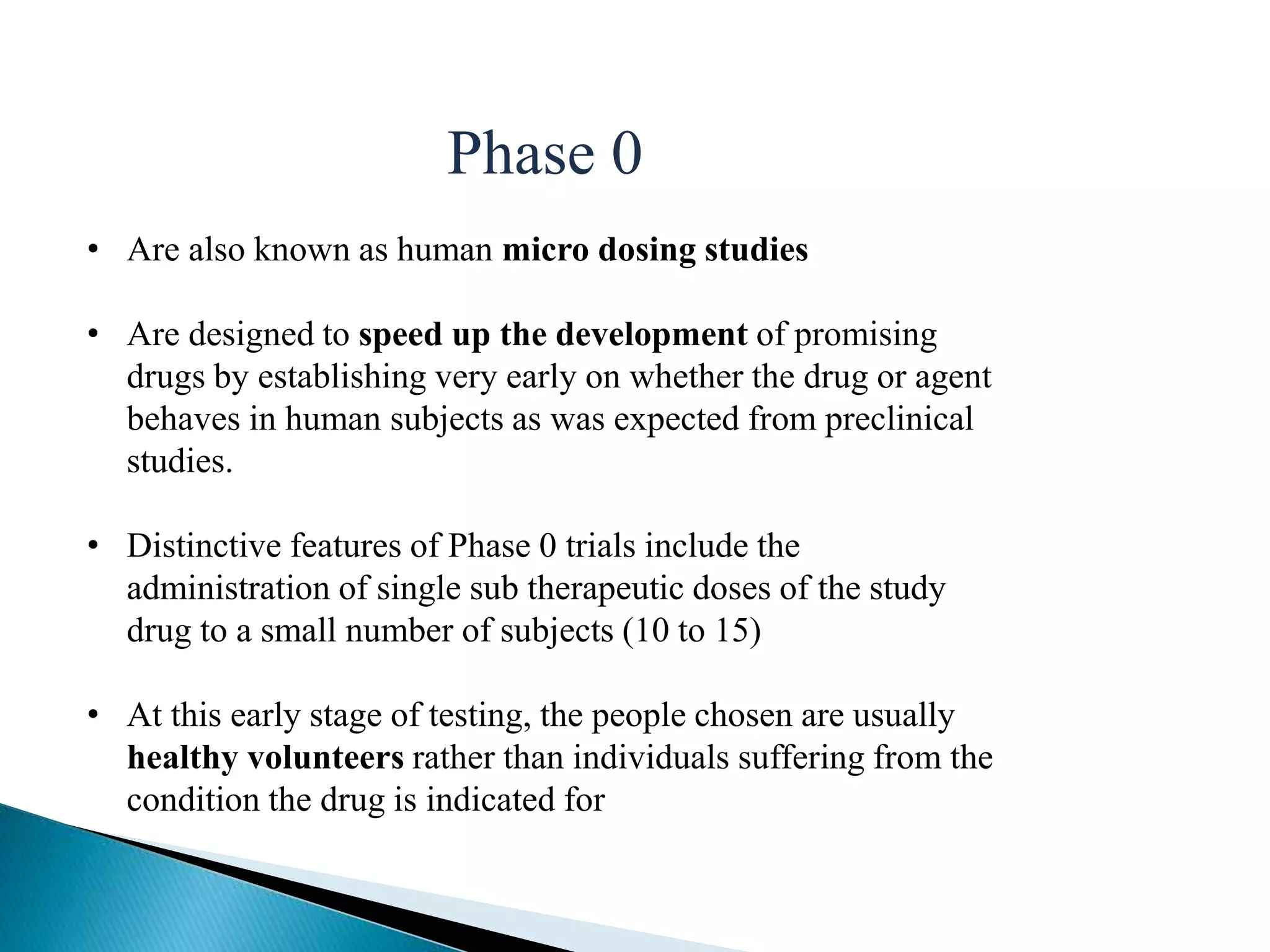 Phase I Clinical Trials | PPT
