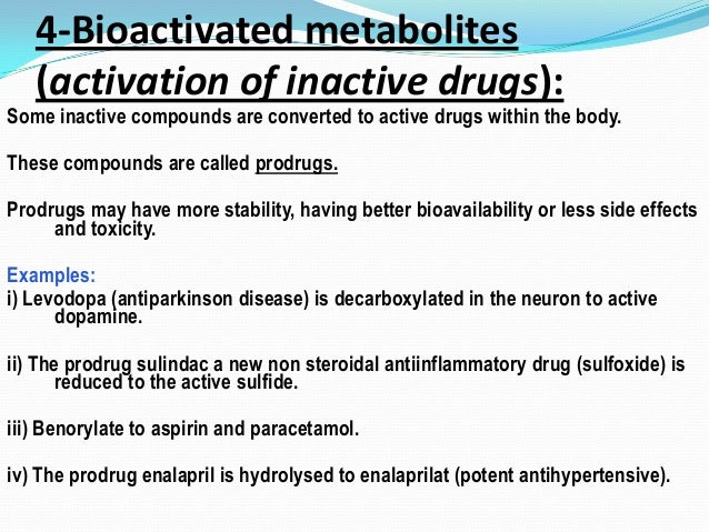 Phase ii biotransform of drugs