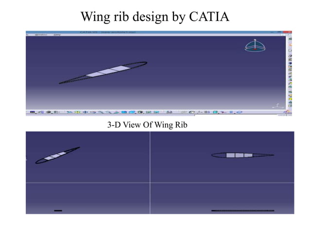 Airfoil analysis using ansys in airplanewing ribs.pptx
