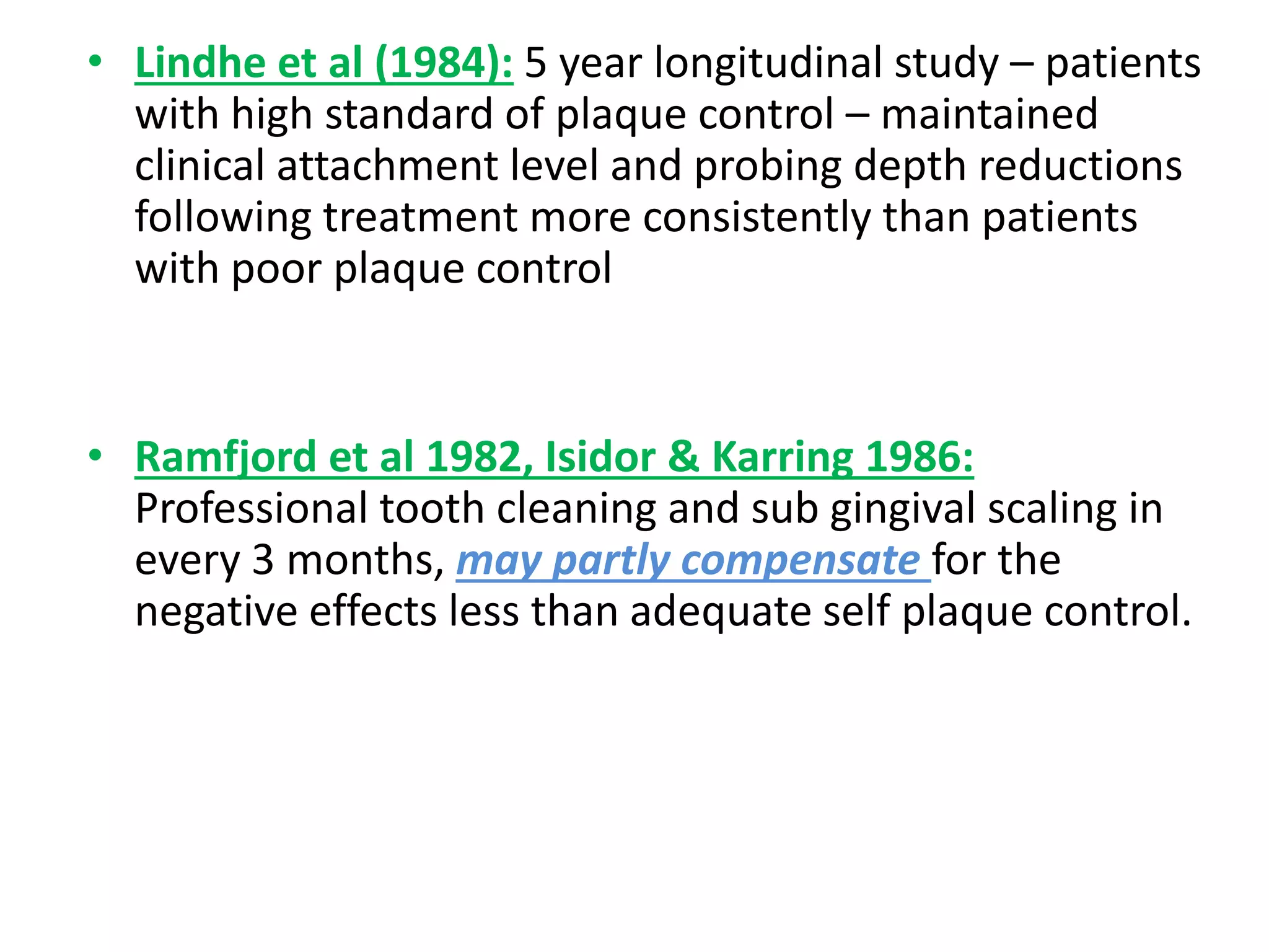 Phase II periodontal therapy | PDF