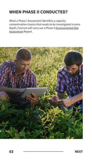 Phase ii site assessments | PDF