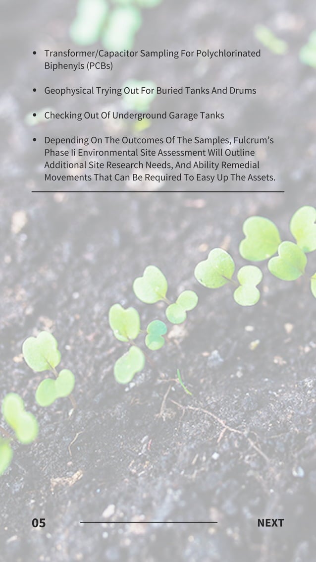 Phase ii site assessments | PDF