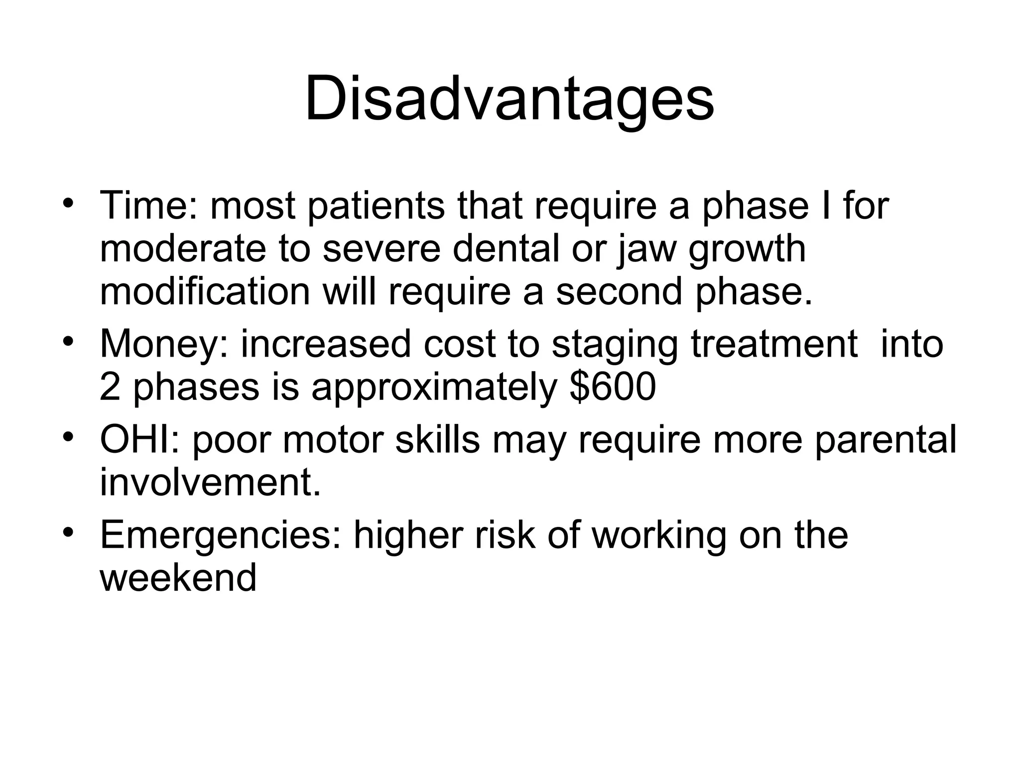 Phase I Orthodontic treatment | PPT