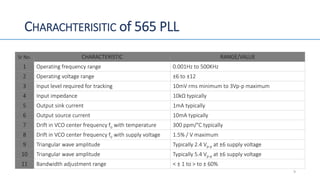 Phase locked loop | PPTX