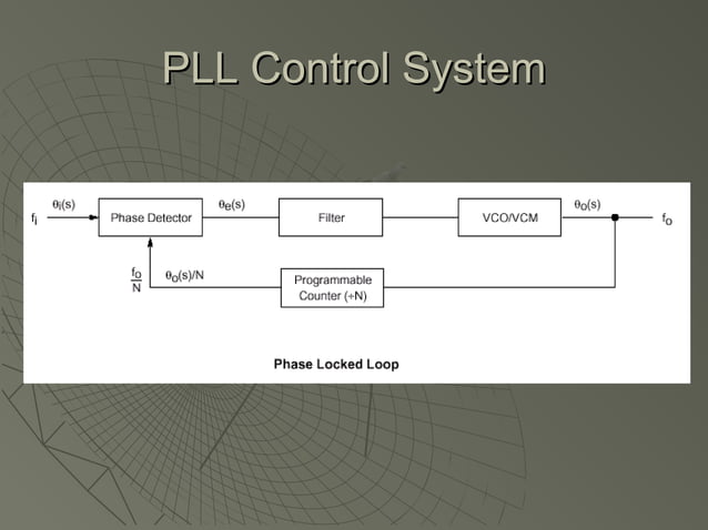 Phase locked loop design | PPT