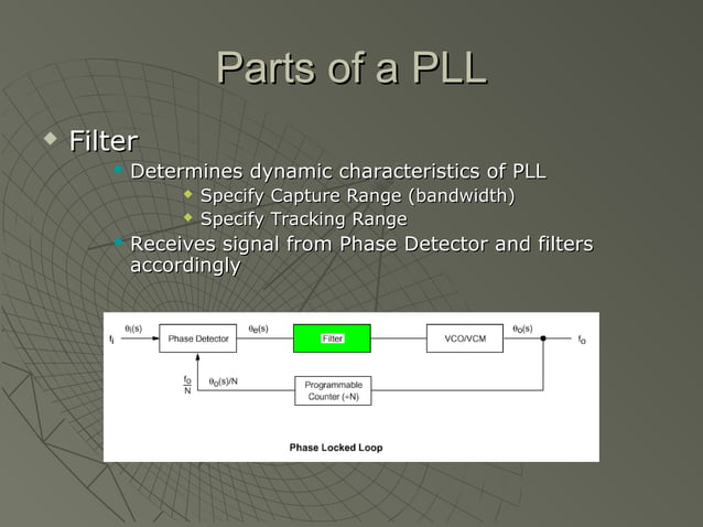 Phase locked loop design | PPT