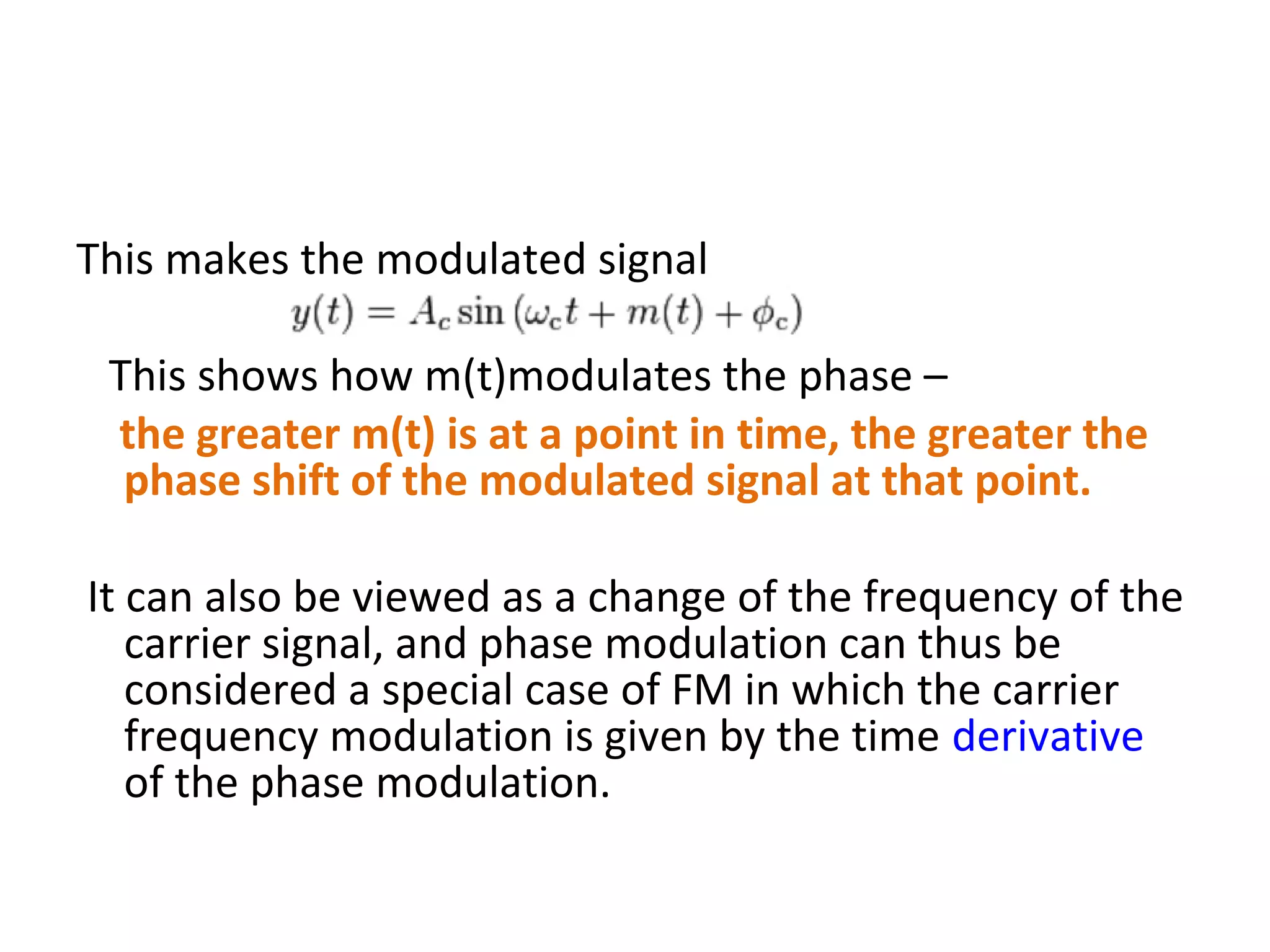 Phase modulation | PPT