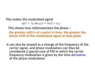 Phase modulation | PPT