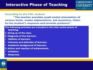 Phase of teaching | PPTX