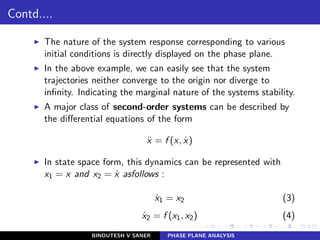 Phase plane analysis (nonlinear stability analysis) | PDF
