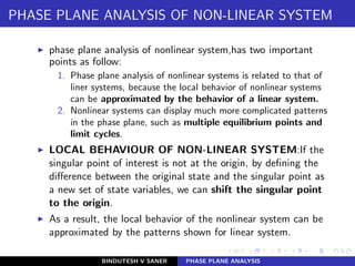 Phase plane analysis (nonlinear stability analysis) | PDF | Physics | Science